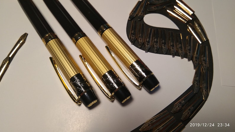 Jinhao Fountain Pen Qalam With Left Oblique Nib for Arabic, Farsi ...