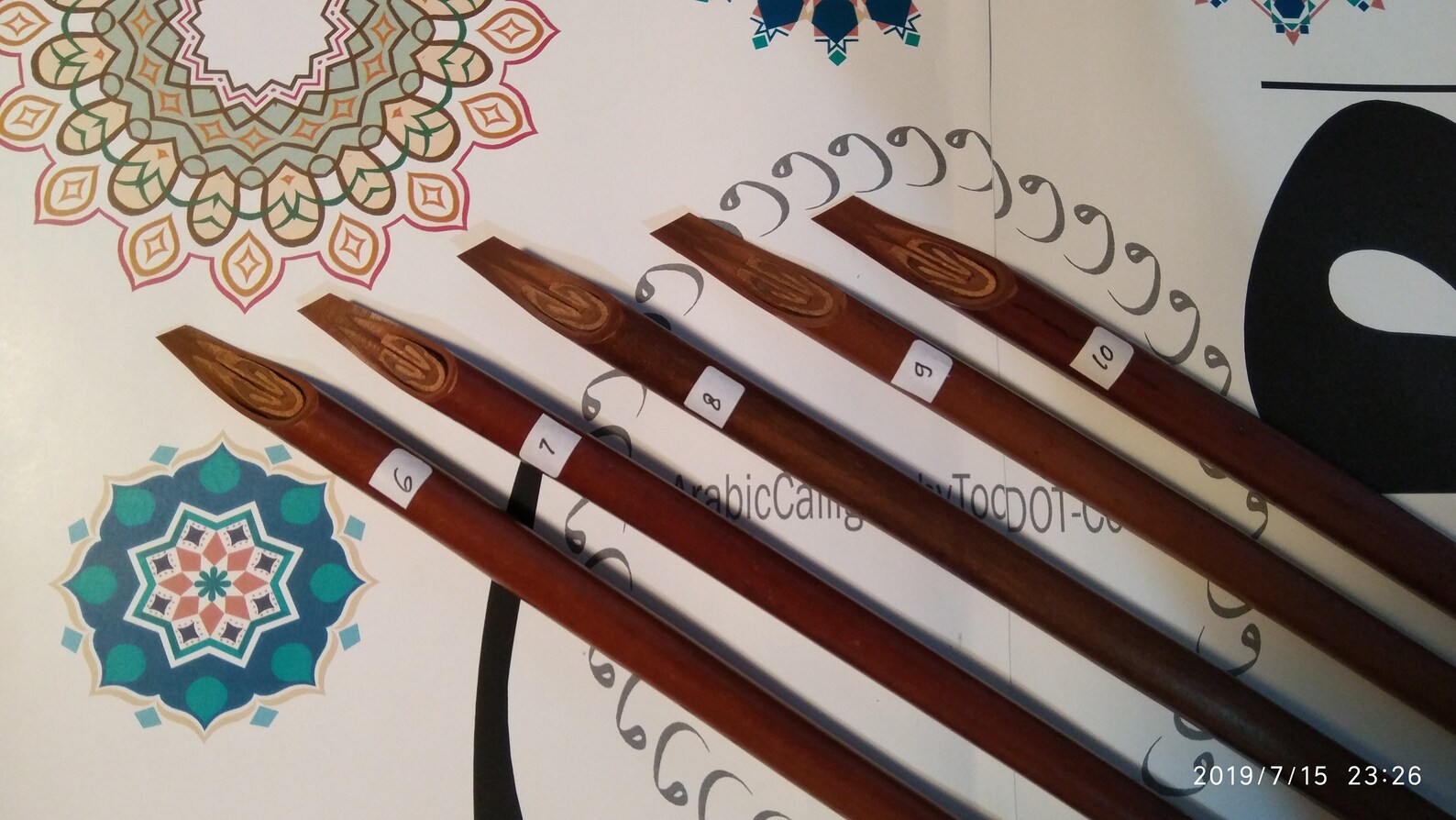 Arabic Calligraphy Reed Pen Qalam Kalam Bamboo-handam Urdu Farsi ...