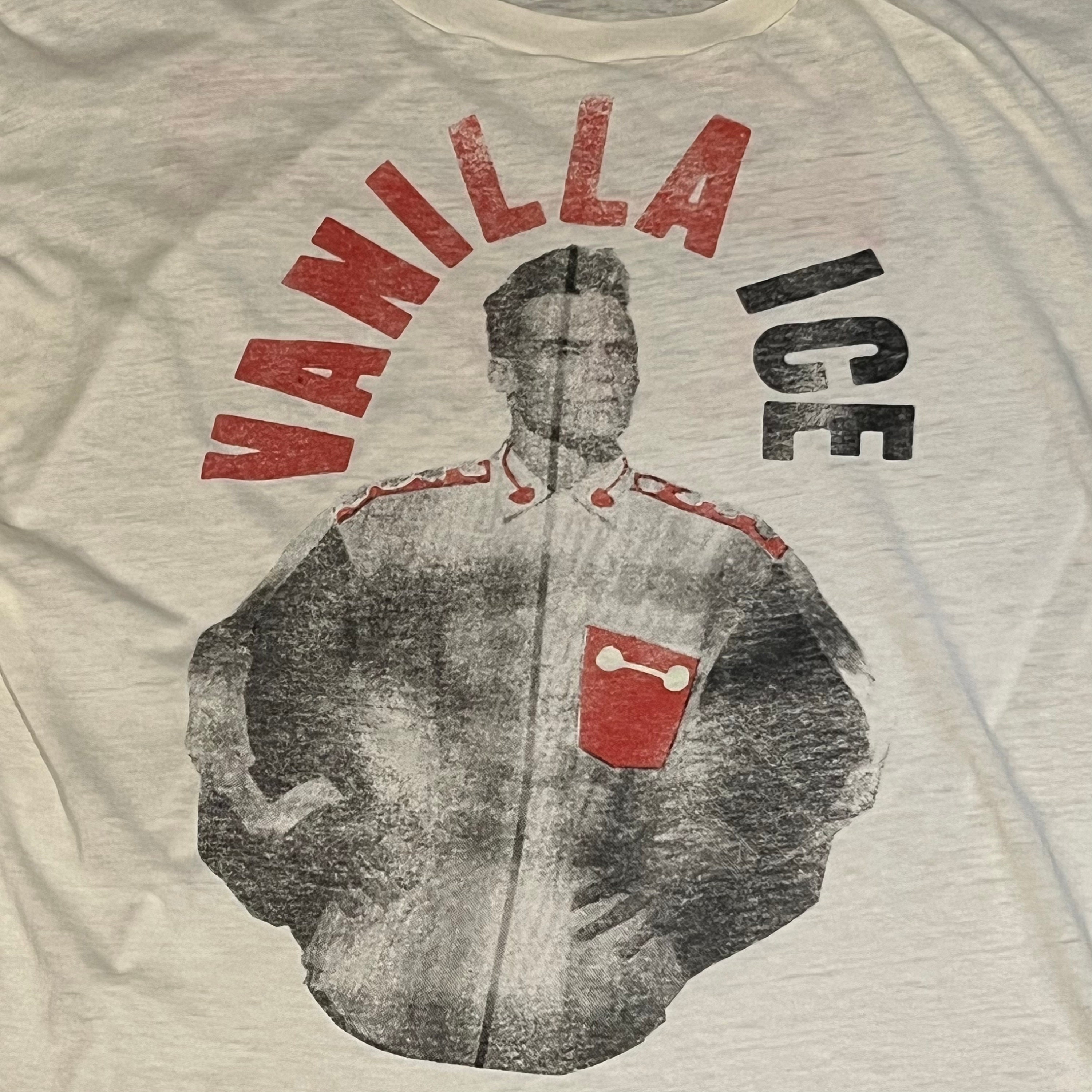 Vintage 90s Vanilla Ice Rap T Shirt to the Extreme Ice Baby Sz XL Rare ...