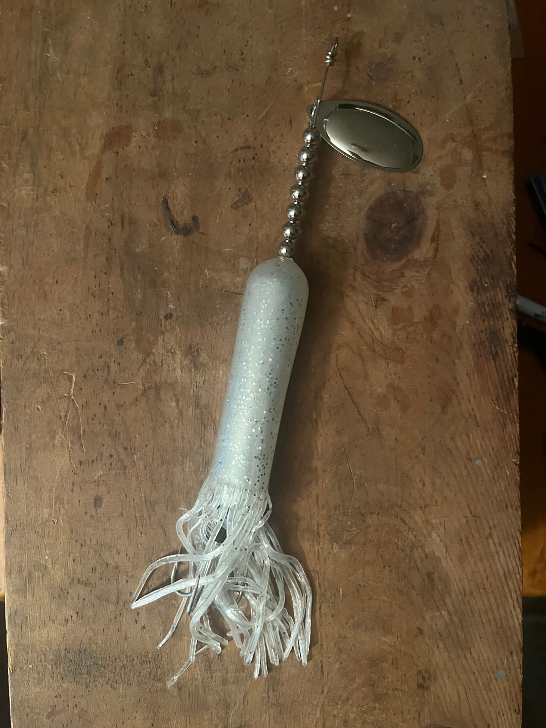 Rizzo Tail Muskie/pike/bass Fishing Lure - Etsy