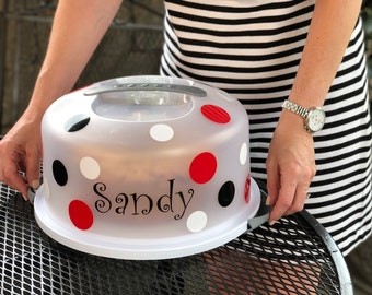 Tupperware Pie or Cake Carrier Taker Vintage 10 Inch - Etsy