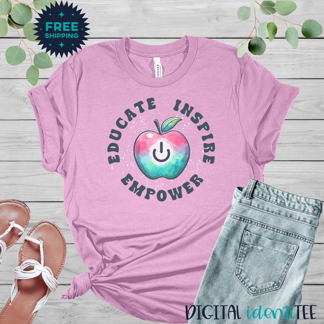 Teacher Shirt, Sped, Inclusion, Technology Teacher, STEM Teachers, Back ...