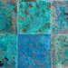 Contemporary Mixed Media Oxidized Copper Panels on Canvas Modern Home ...