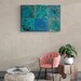 Contemporary Mixed Media Oxidized Copper Panels on Canvas Modern Home ...