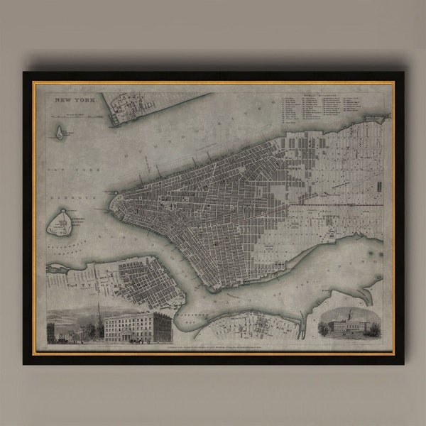 Manhattan - Etsy
