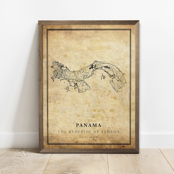 Panama Poster - Etsy UK
