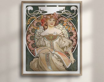 Mucha Poster - Etsy