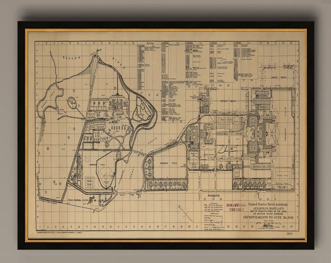Map of Austin, Texas ... 1887. Vintage Restoration Hardware Home Deco ...