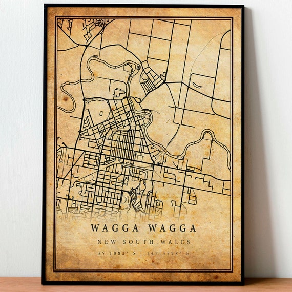 JPG Maps City Map Art 15 designs for 1 price Wagga Wagga Wall Art Wagga ...