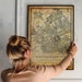 Wolverhampton Vintage Map Poster Wall Art | City Artwork Print ...