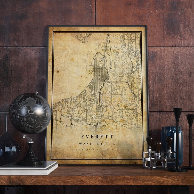 Everett Washington - Etsy