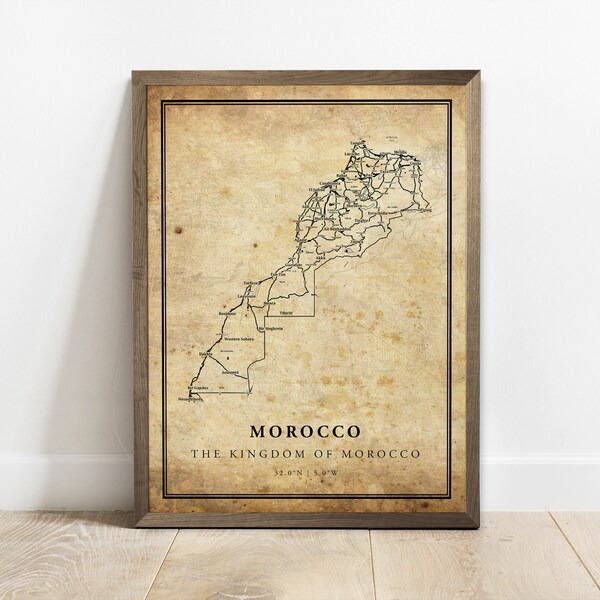 Morocco Poster - Etsy