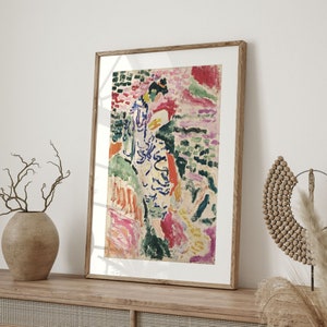 Matisse La Japonaise Exhibition Poster, Vintage Art, Museum Quality ...