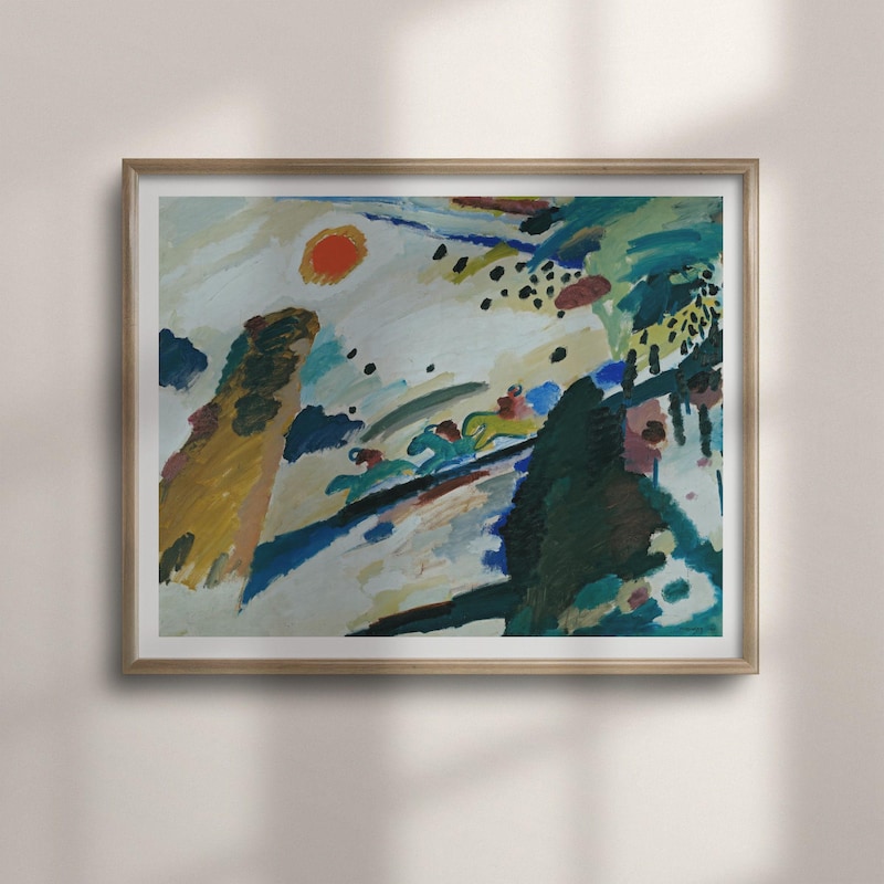 Kandinsky Horse Rider - Etsy
