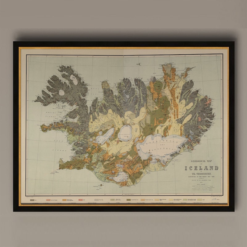 Iceland Wall Art Kitchen - Etsy