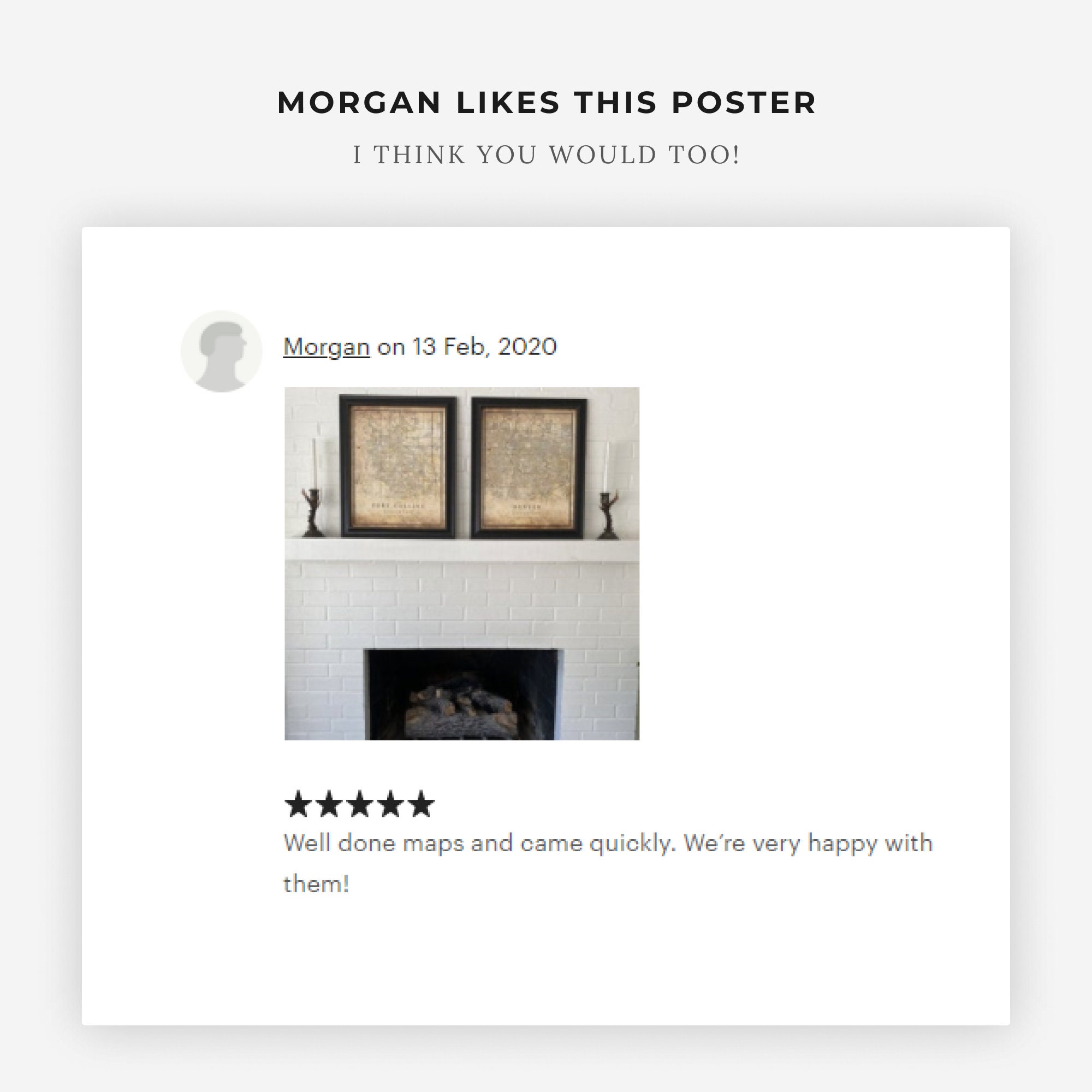 Denver Vintage Map Poster Wall Art City Artwork Print | Etsy