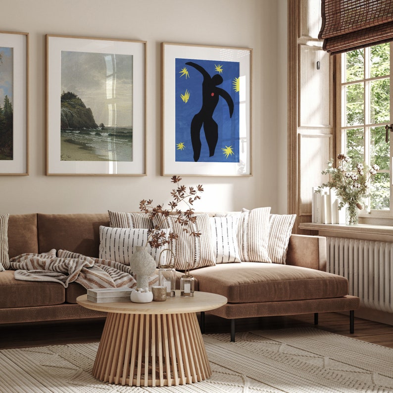 Vintage Matisse Icarus Art Print: 1947 Jazz Series Exhibition Poster - Etsy
