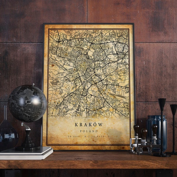 Old Map Prints - Etsy