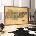 Map of Tennessee 1826. Restoration Hardware Home Deco Style - Etsy