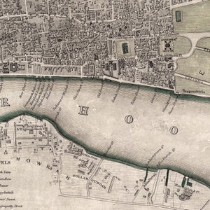 Calcutta Map, Vintage Map of Calcutta, India, Vintage Wall Art, Home ...