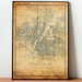 Saskatoon Vintage Map Poster Wall Art City Artwork Print - Etsy