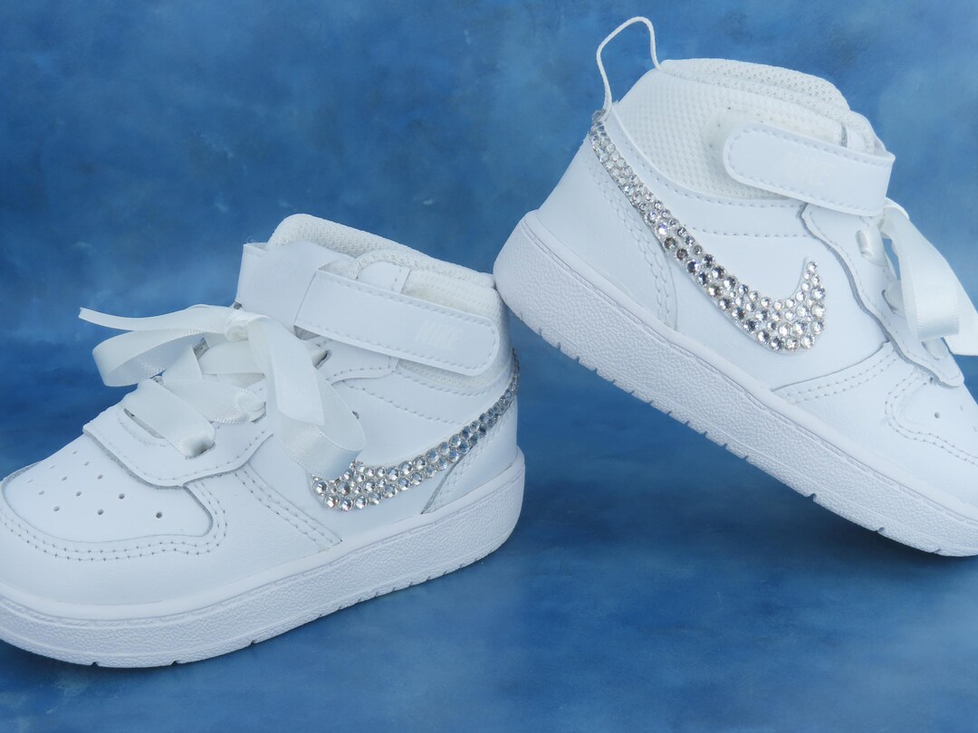 Baby Toddler Crystal Nike, Bling Baby Shoes, Custom Baby Nike, - Etsy