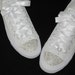 Wedding Bride "i Do" Crystal Customised Converse Sneakers - Etsy