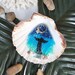 Ocean Resin Shell Ring Dish Trinket Dish Waves Beach Epoxy Handmade ...