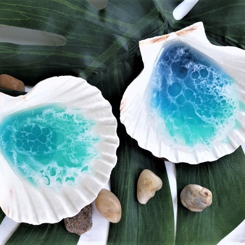 Shell Scalloped Dish - Etsy