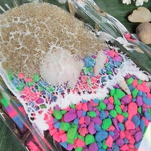 Glass Epoxy Resin Perfectly Imperfect (SEE DESCRIPTION) Real Sand ...