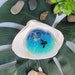 Ocean Resin Shell Ring Dish Trinket Dish Waves Beach Epoxy Handmade ...