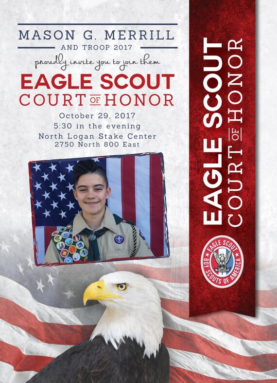 Eagle Scout Court Of Honor Program Covers