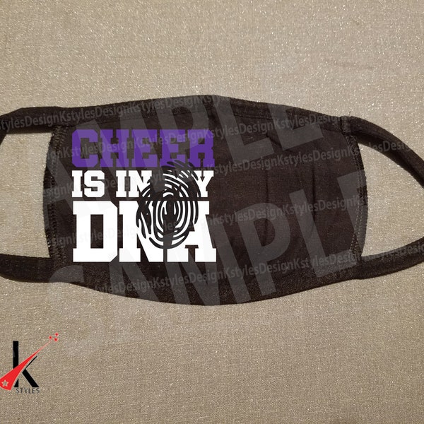 Cheer Face Masks - Etsy