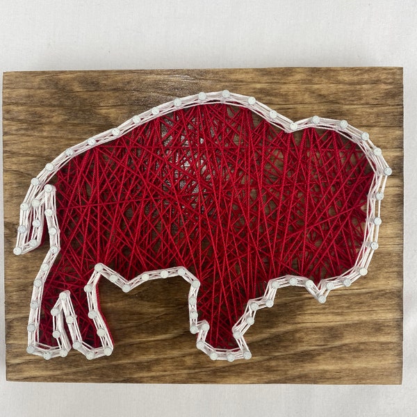 String Art Buffalo - Etsy