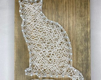 Cat String Art - Etsy