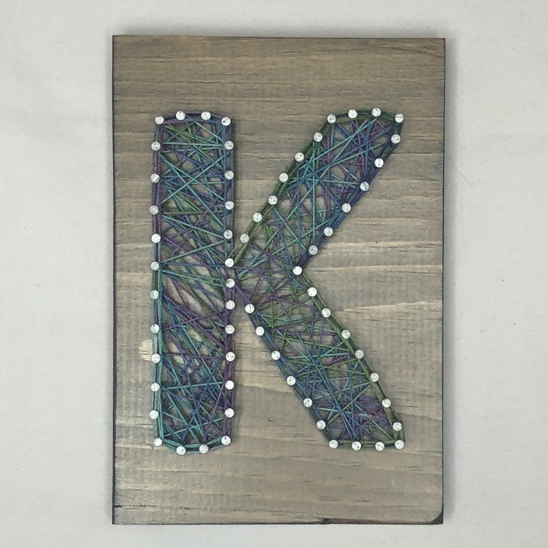 String Art Letters - Etsy