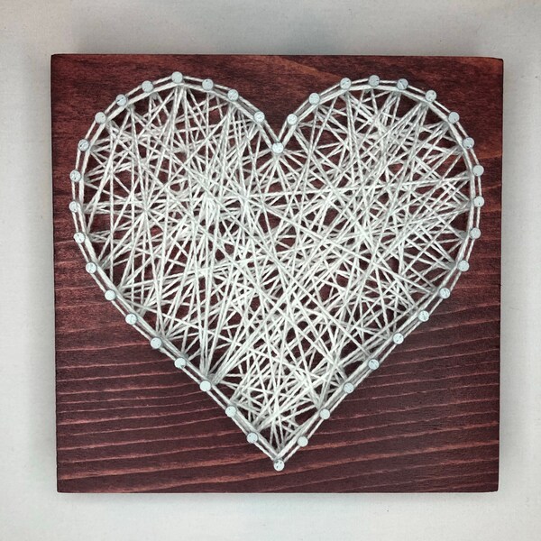 Heart String Art - Etsy