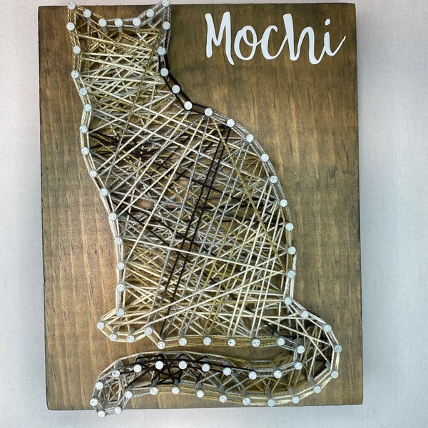 Cat String Art - Etsy