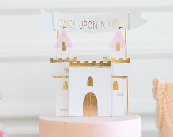 Castle Cake Topper - Etsy