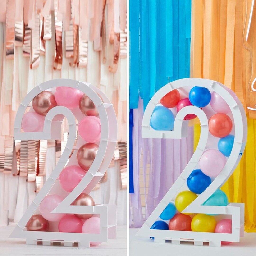 2nd Birthday Decorations, 12th Party Decor, 21st Birthday Balloon ...