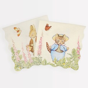 Peter Rabbit Party Napkins X 16, Peter Rabbit in the Garden Large ...
