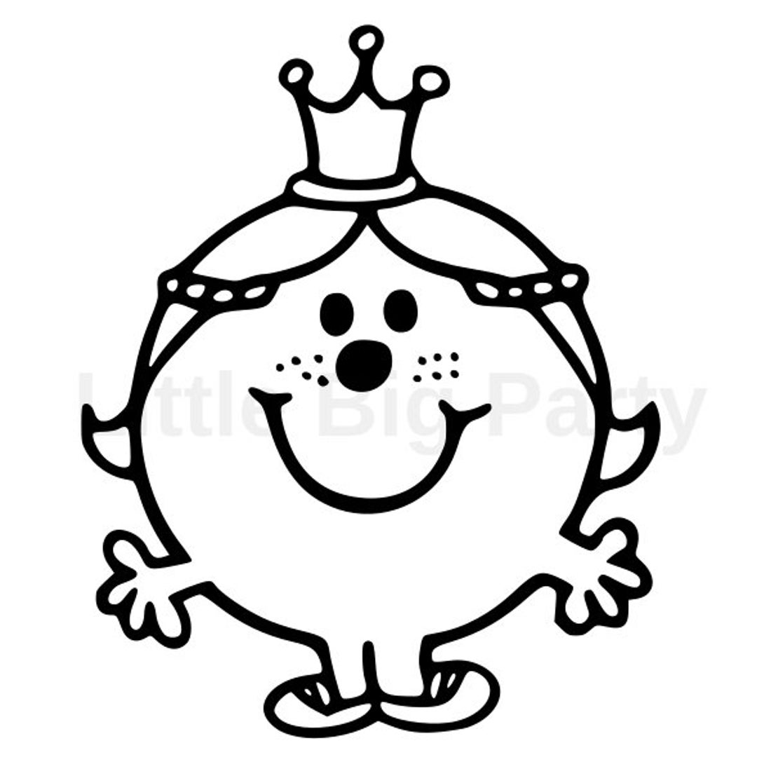 Little Miss Princess SVG PNG File for Cricut and Silhouette - Etsy