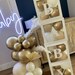 Neutrals Baby Shower Blocks, Beige and Browns Baby Shower Decorations ...