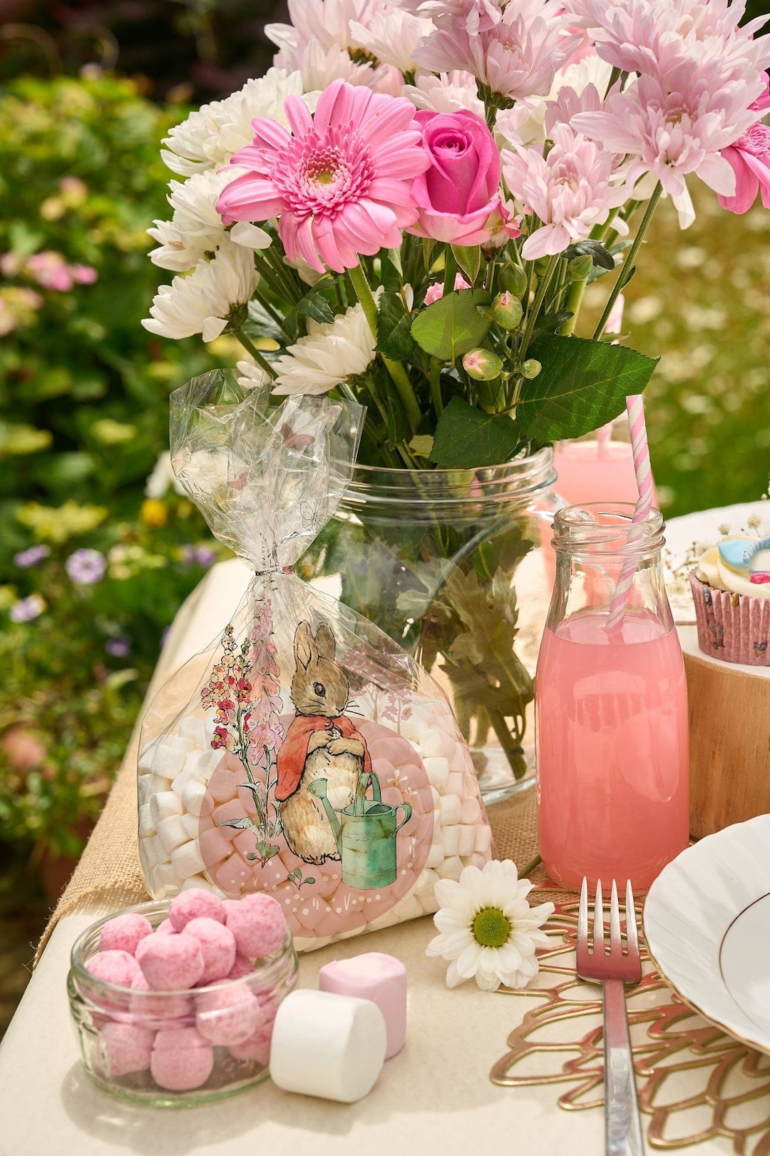 Flopsy Bunny Cello Treat Bags With Twist Ties X 20, Beatrix Potter ...