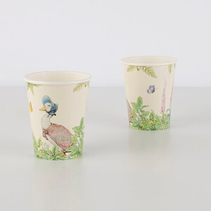 Peter Rabbit Party Cups X 8 Peter Rabbit in the Garden Paper - Etsy