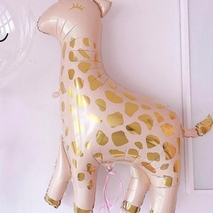 Large Giraffe Foil Balloon, Giraffe Party Balloon, Safari Party ...