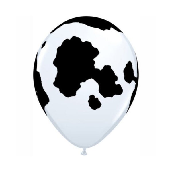 Cow Print Balloon - Etsy