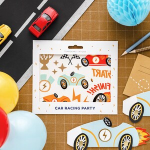 Racing Track Table Runner (5m), Race Car Birthday Party Supplies ...