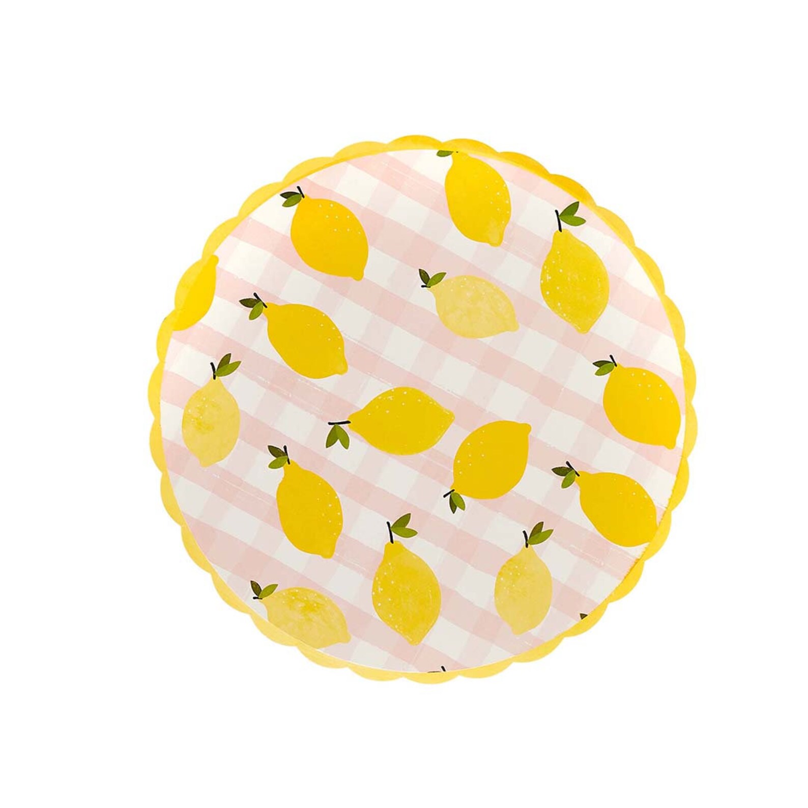 Lemon Party Plates Pack of 8 Amalfi Theme Party Plates Lemon - Etsy