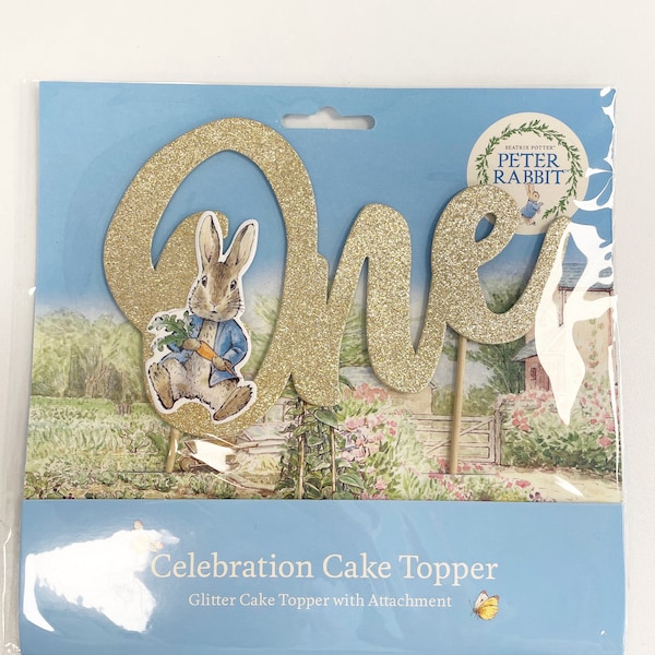 Peter Rabbit Cake Topper - Etsy